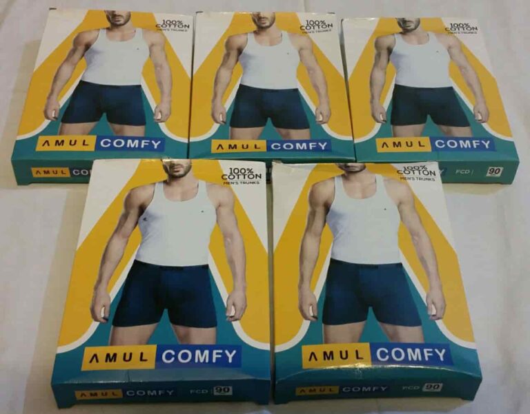 Best Selling Amul Comfy Underwear For Men (Pack Of 5)